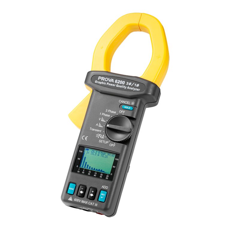 PROVA 6200 Graphic Power Quality Analyzer | Power Quality Clamps meter ...