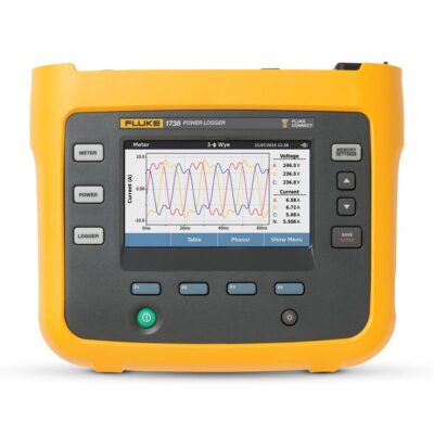 Fluke 1738/EUS Advanced 3-Phase Power Quality Logger with Current ...